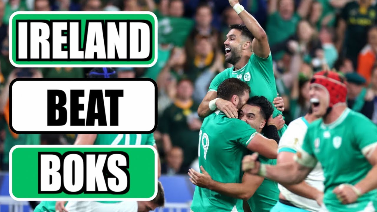 IRELAND v SPRINGBOKS 2023 RWC MATCHDAY VLOG - YouTube