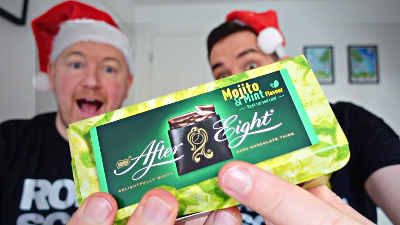 NEW After Eight Mojito & Mint COCKTAIL CHOCOLATES! Review - YouTube