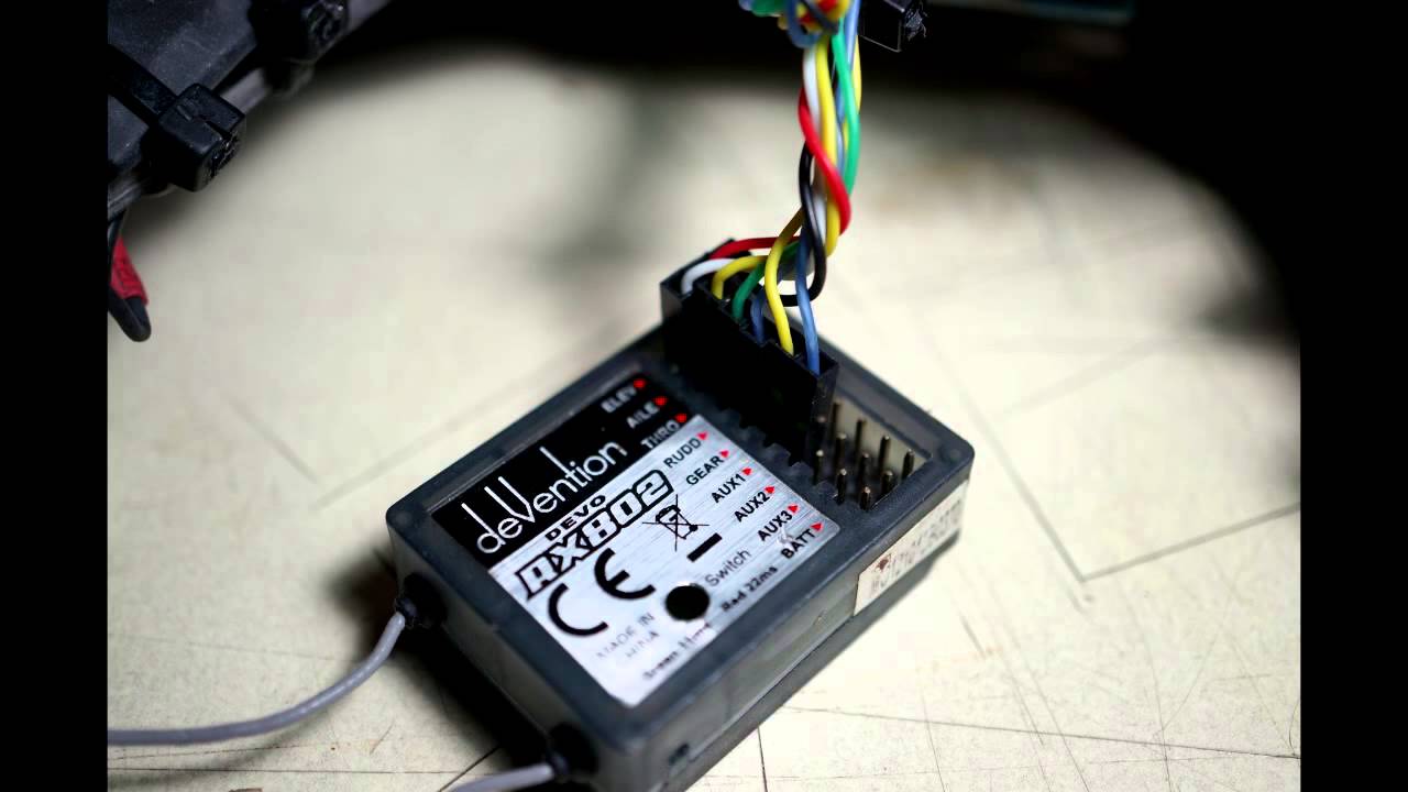 CC3D flight controller and Walkera Devo-10 setup - YouTube