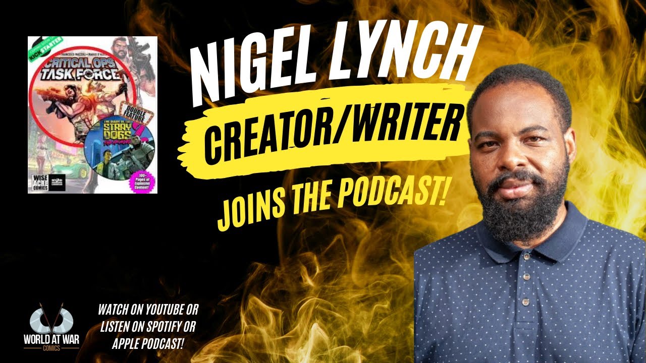 Nigel Lynch - Creator/Writer of Diary of Stray Dogs & Critical Opts ...