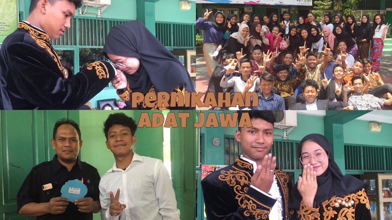 Pernikahan adat jawa (SMAN 75 JAKARTA) - YouTube