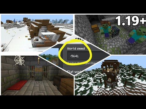 Minecraft Huge Village, Basement Igloo & Pillager Outpost Seed - YouTube