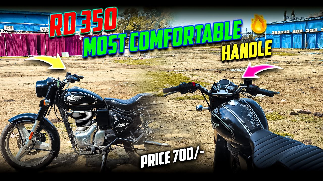 RD 350 HANDLE BAR IN NEW BULLET 350 MOST COMFORTBALE | BULLET ...