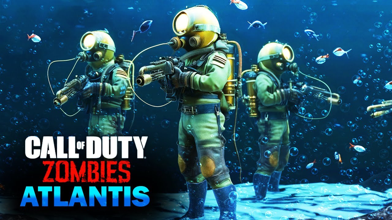 Call of Duty Zombies: The Lost Atlantis Map - YouTube