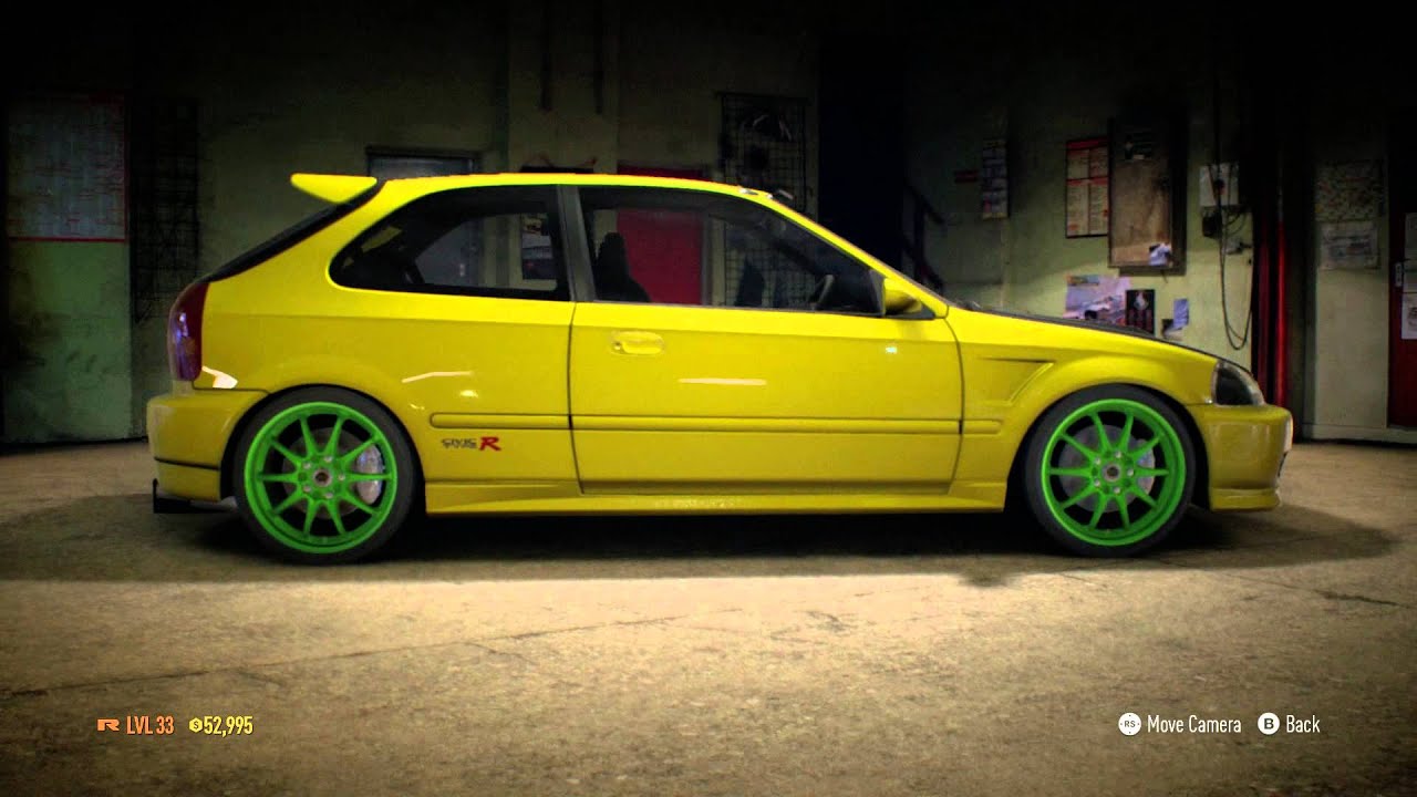 Need For Speed 2015 Honda Civic Build Teaser - YouTube