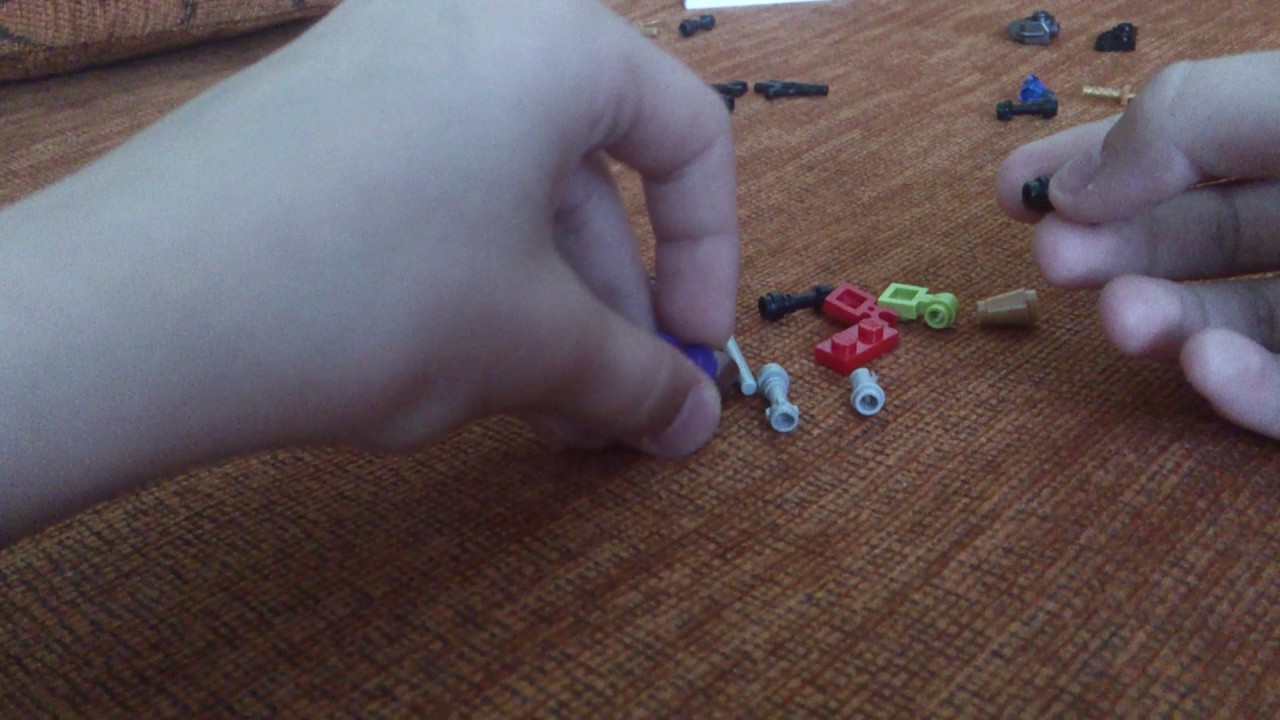How to make the lego robot arms and swords andwepons - YouTube