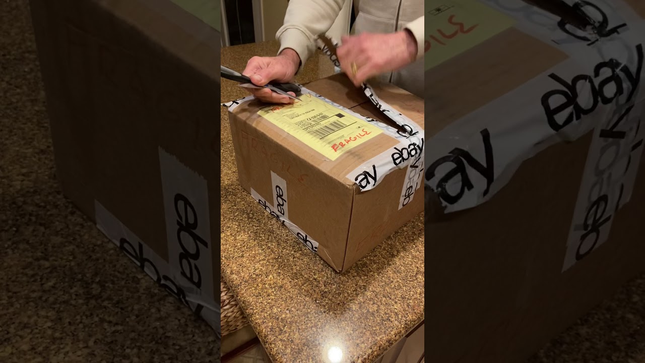 eBay damaged during shipping - YouTube