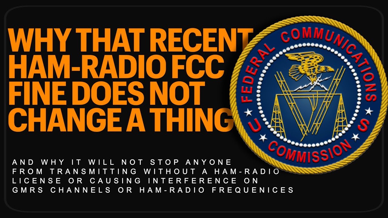 The $34k Fine On A Ham Radio Operator Is Not Going To Change Anything ...