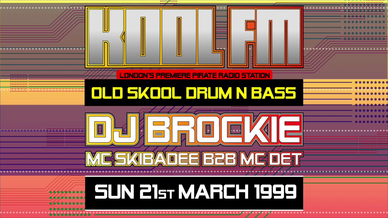 MC Skibadee & MC Det with DJ Brockie | Old Skool Drum & Bass 1999 ...