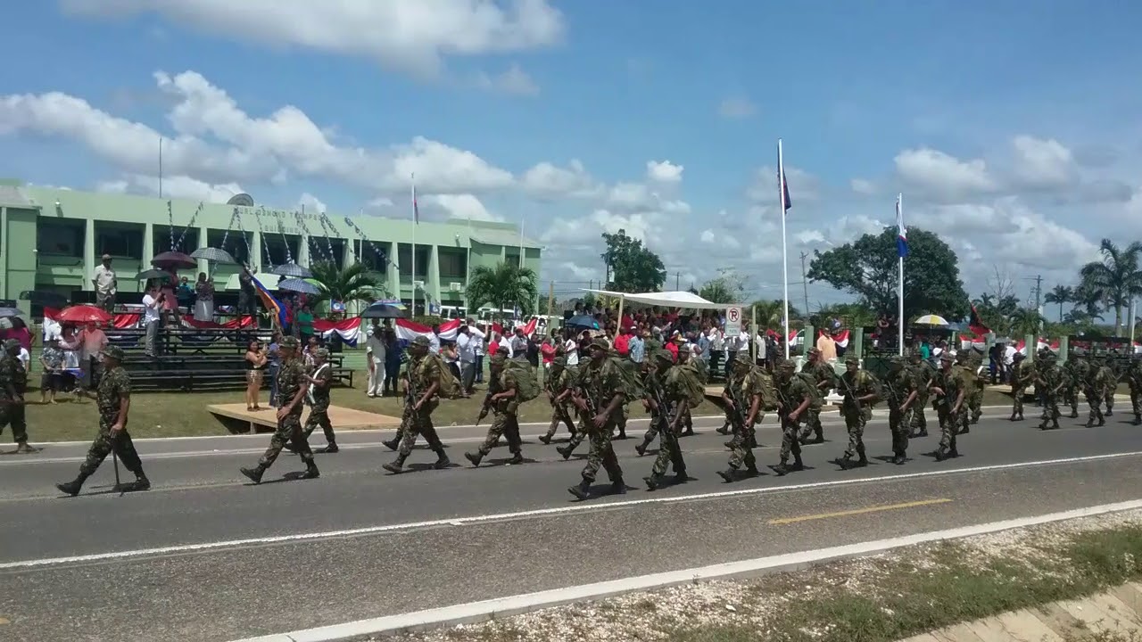 Belize Defence Force ...HELL MARCH !!! - YouTube