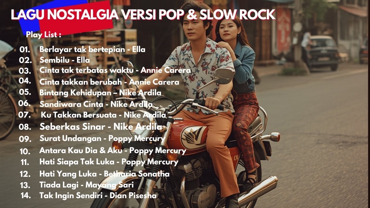 1 JAM KUMPULAN LAGU NOSTALGIA INDONESIA POP & SLOW ROCK | COVER - YouTube