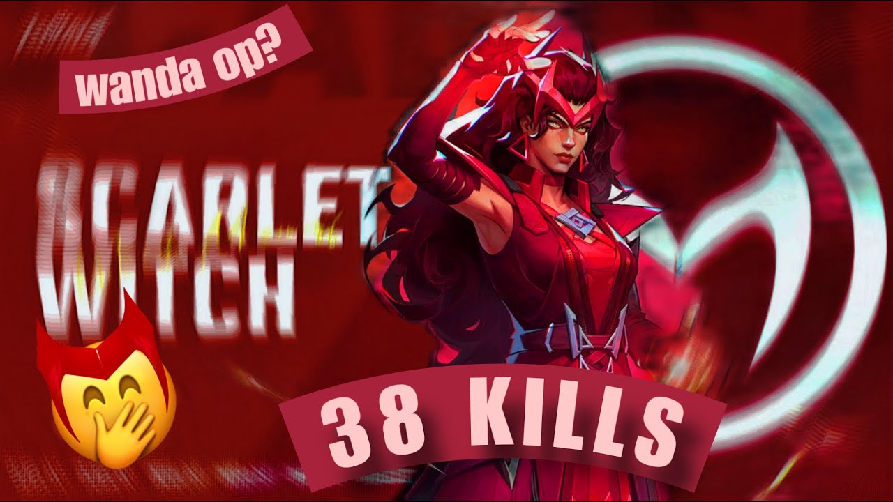 Marvel Rivals beta | 38 kills as scarlet witch | WANDA IS OP - YouTube