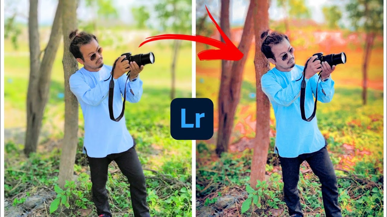 Lightroom Photo Editing Tutorial || How To Change Backround Color ...