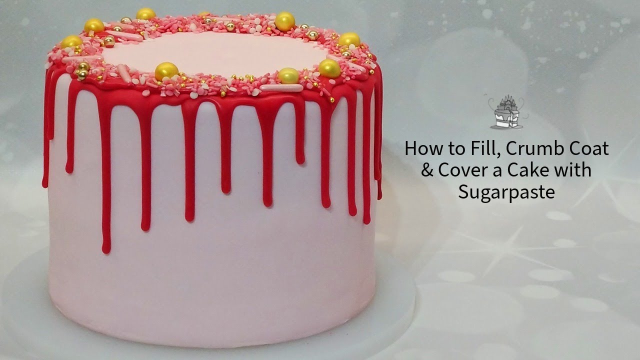 How to Cover a Cake and get Smooth Sides including a perfect Chocolate ...