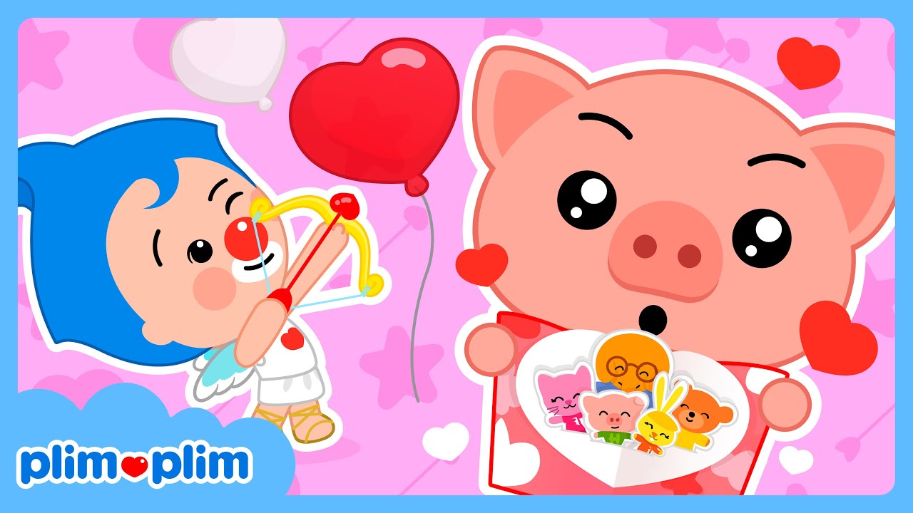 Valentine's Day Song ️ Feelings & Friendship | Plim Plim - Kids Songs ...