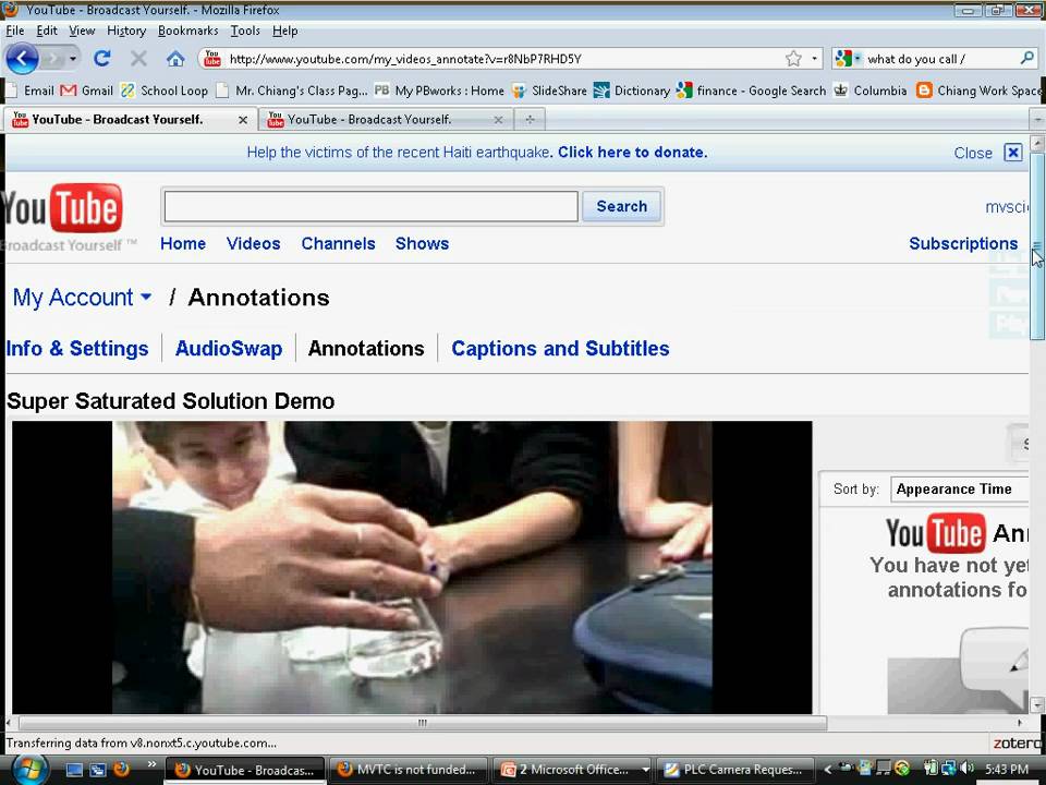 Accessing Your MV Department Videos - YouTube