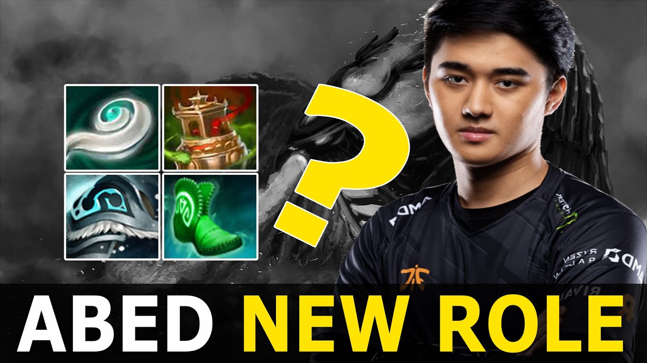 ABED NEW ROLE - WITH 37 ASSISTS | DOTA 2 Gameplay - YouTube