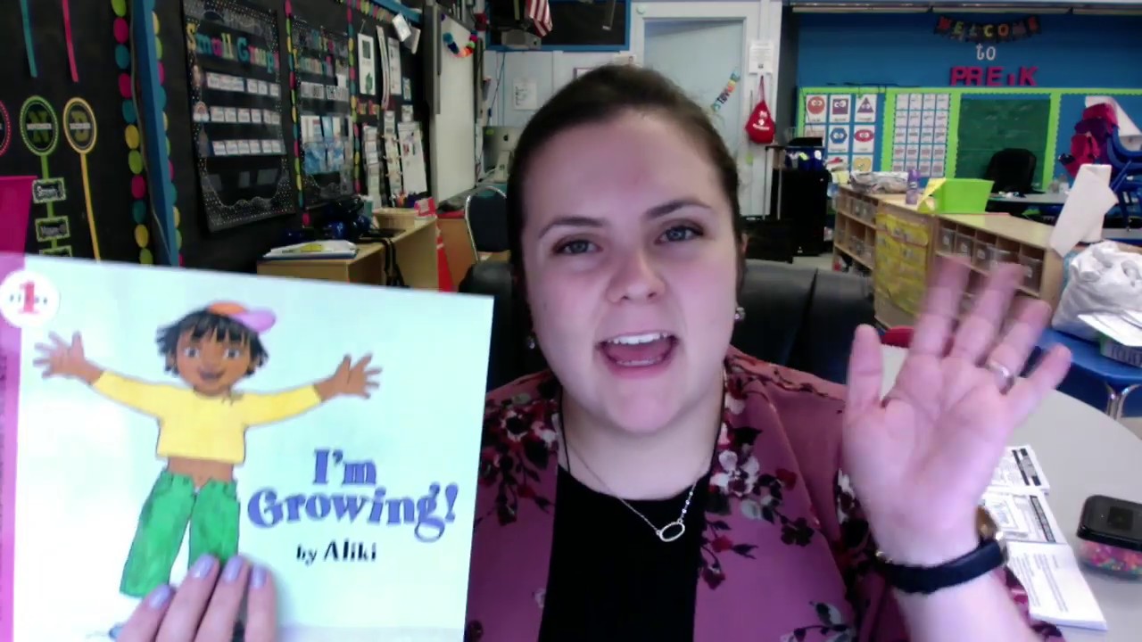 Mrs. Tucker Reads "I'm Growing!" by Aliki - YouTube