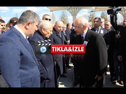 Bahçeli Şehit Cenazesinde Kılıçdaroğlu'nun Elini Sıkmadı