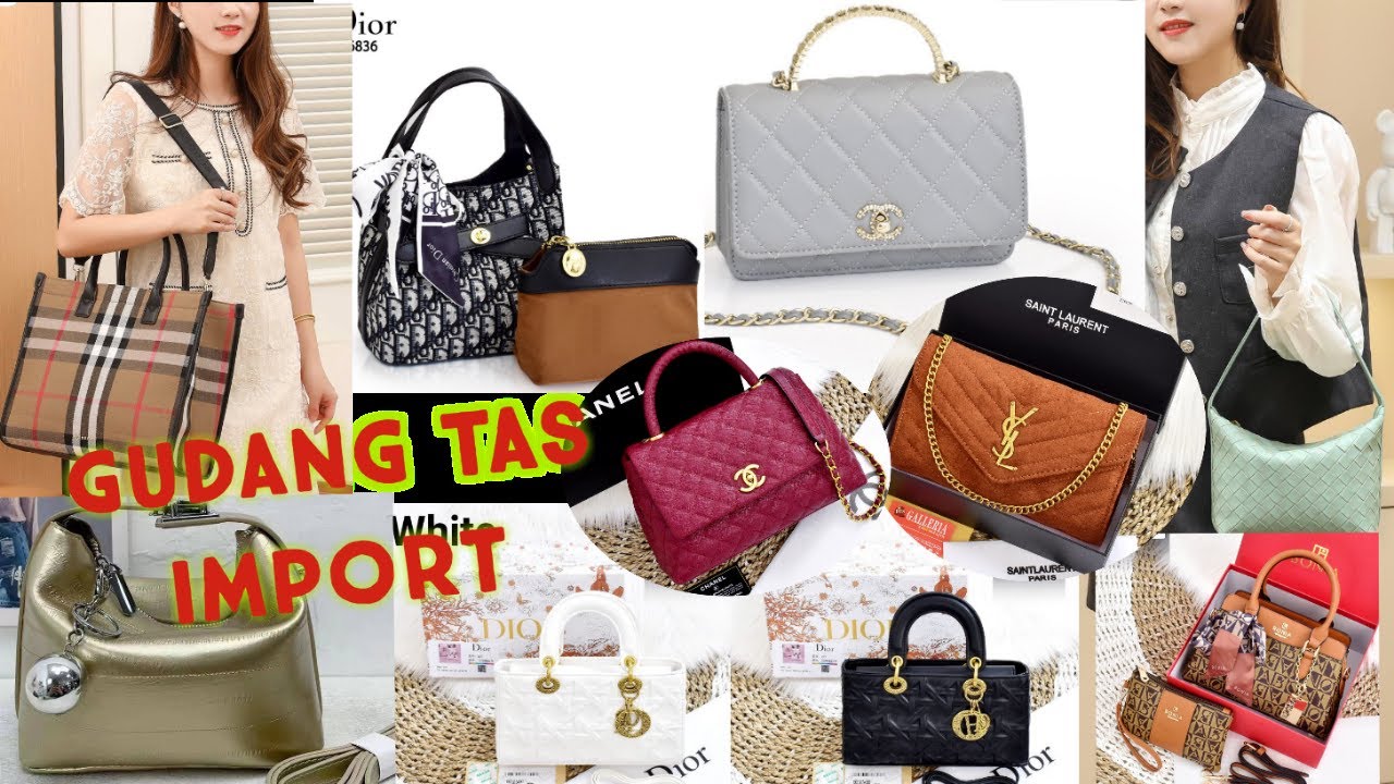 Promo TAS IMPORT TERBARU Terlengkap Termurah Best seller 2025||Gudang ...