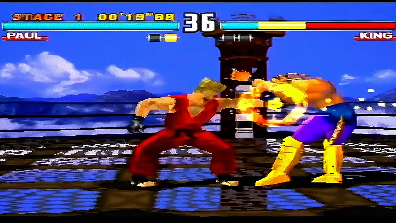Tekken 3 - Paul Combo - Hard Mode Arcade Gameplay - YouTube