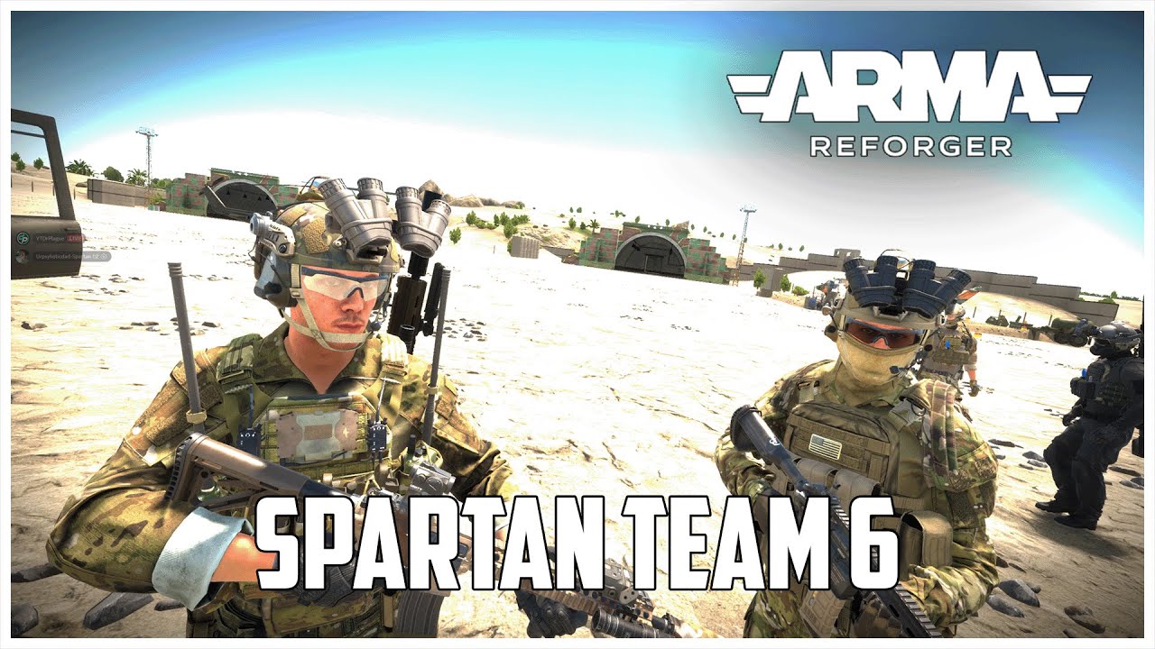 Spartan 6 Milsim Unit Chasing Taliban (Arma Reforger) - YouTube