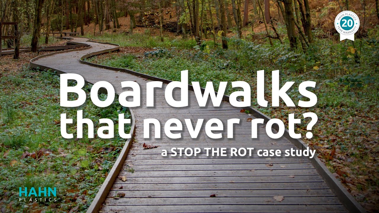 Boardwalks that never rot? A 'stop the rot' case study. - YouTube