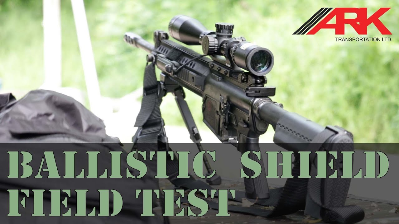 Ballistic Shield Field Test with Ark Customer - YouTube