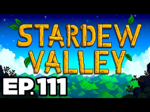 ☀ 👺 GOLDEN MASK, PENNY 14 HEART EVENT, FARM REMODELING, STURGEON FISH POND!! - Stardew Valley Ep.111