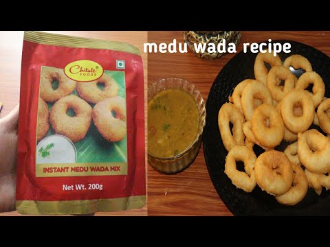Chitale Packet Instant Medu Wada Mix Recipe l चितले मेदु वड़ा मिक्स ...