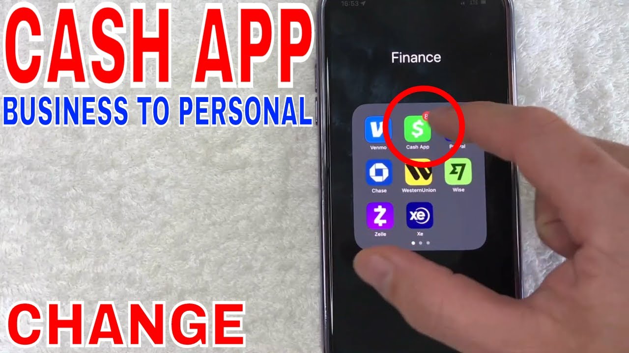 How To Change Business Cash App To Personal Account 🔴 - YouTube
