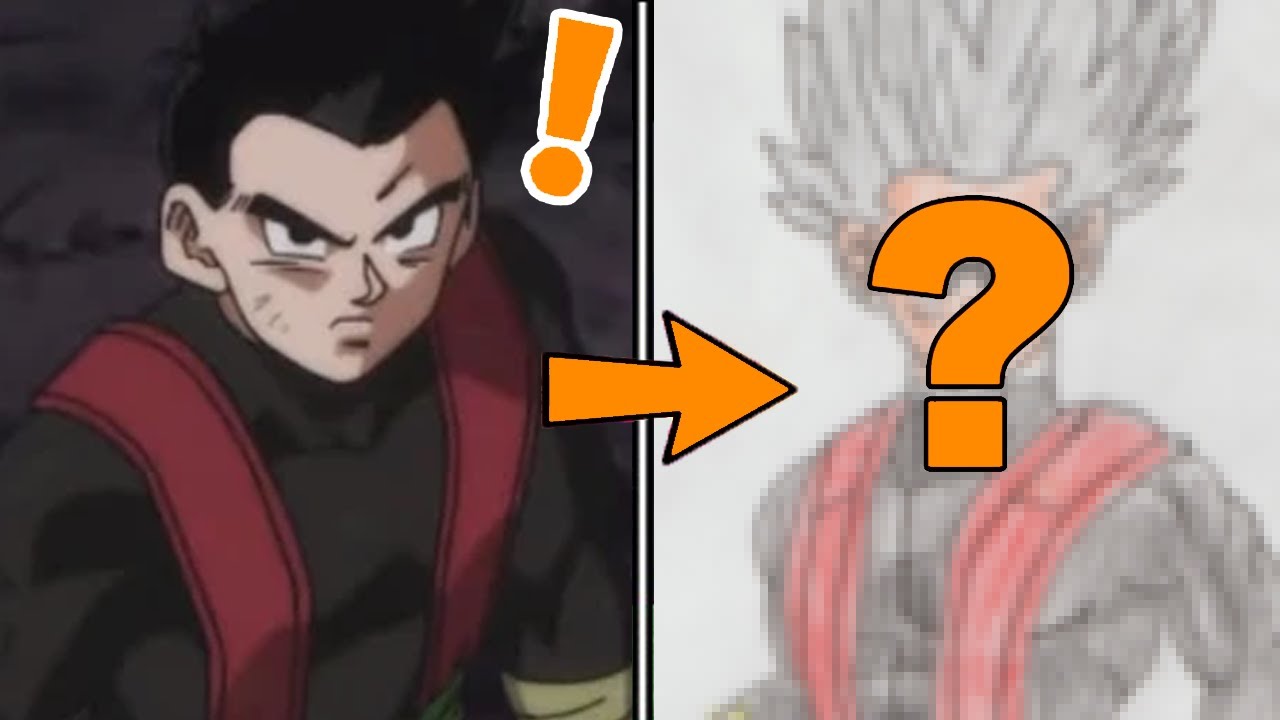 Drawing Beast Xeno Goten | WHAT-IF TRANSFORMATION - YouTube