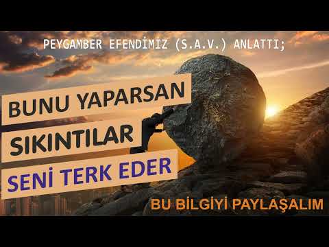 BUNU YAPARSAN SIKINTILAR SENİ  VE AİLENİ TERK EDER. GARANTİLİ BİLGİ. İZAHI VİDEODA.