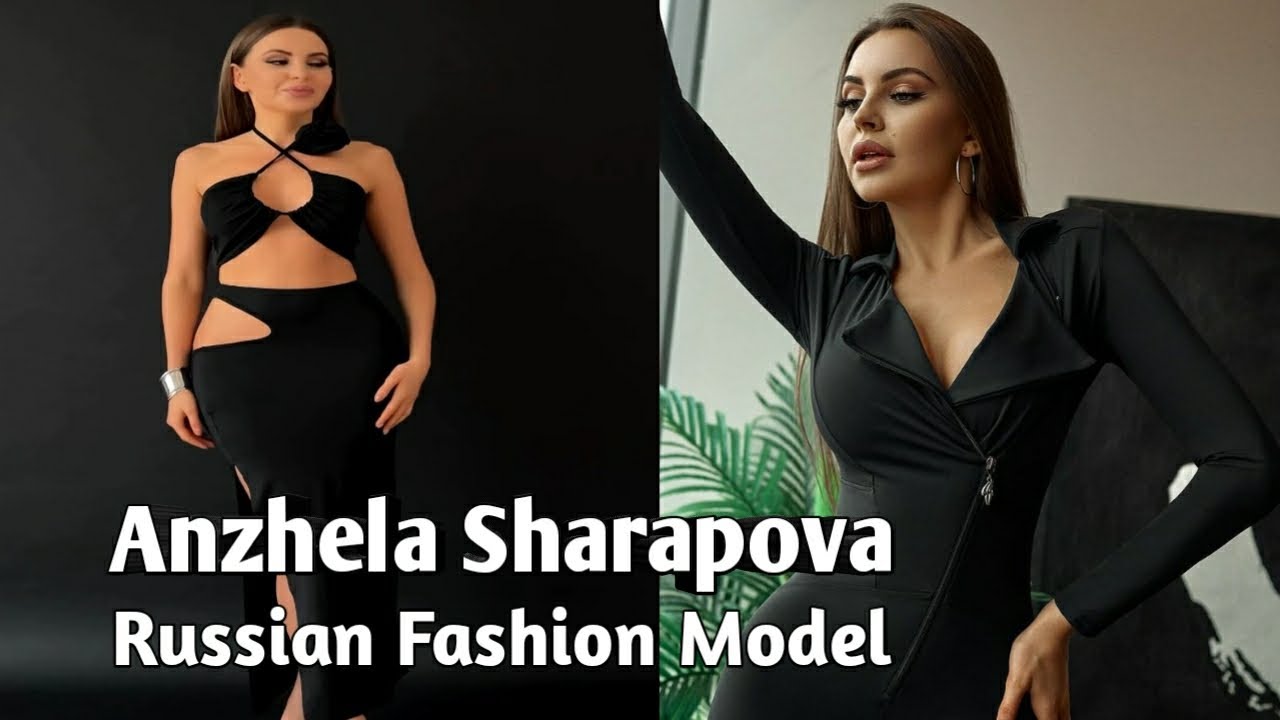Anzhela Sharapova | Russian Fashion Model - YouTube