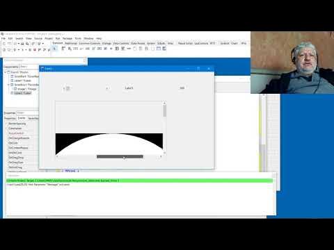 Lazarus TScrollBox Adding scrollbar change Events - Day 127 - YouTube