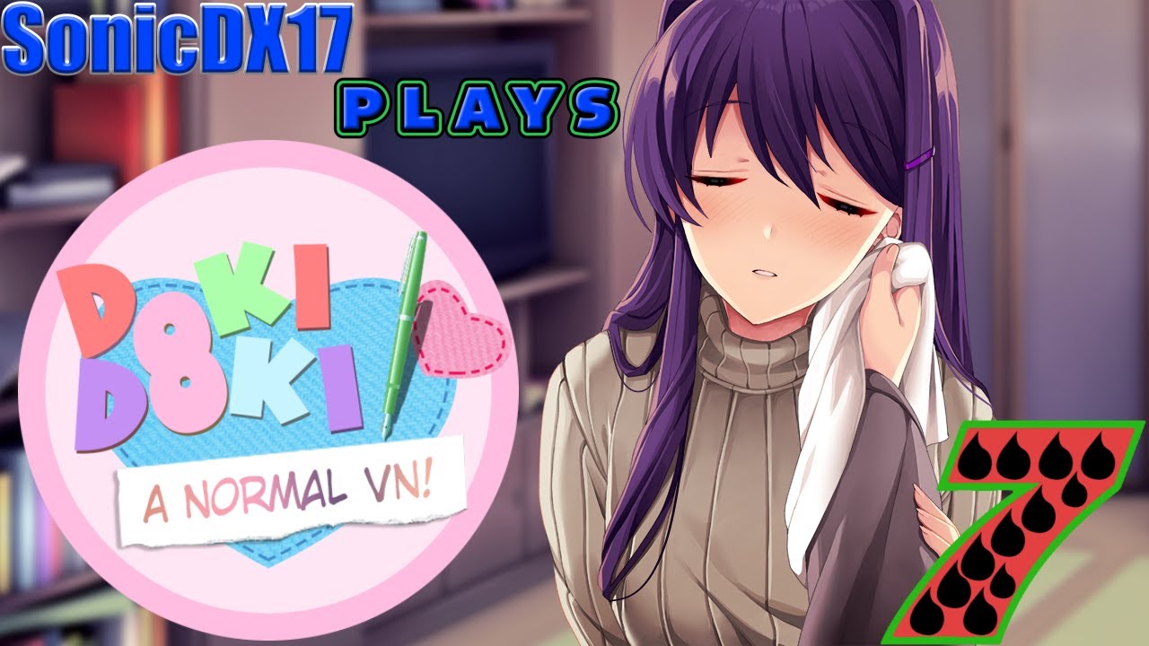 Creating the Atmosphere | DDLC The Normal VN Yuri's Route Part 1 # ...