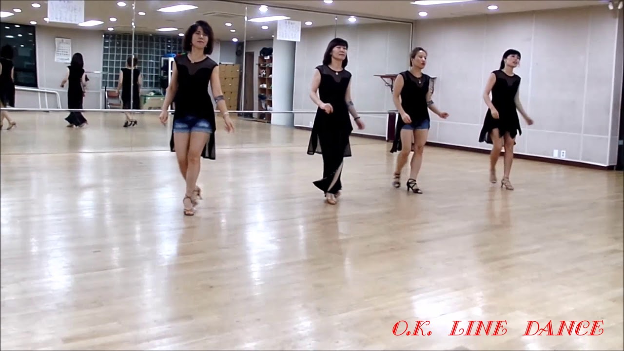 Latin lover line dance - YouTube