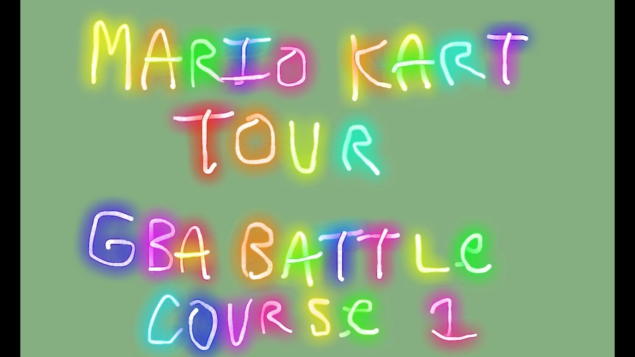 Mario Kart Tour- GBA Battle Course 1 #26 - YouTube