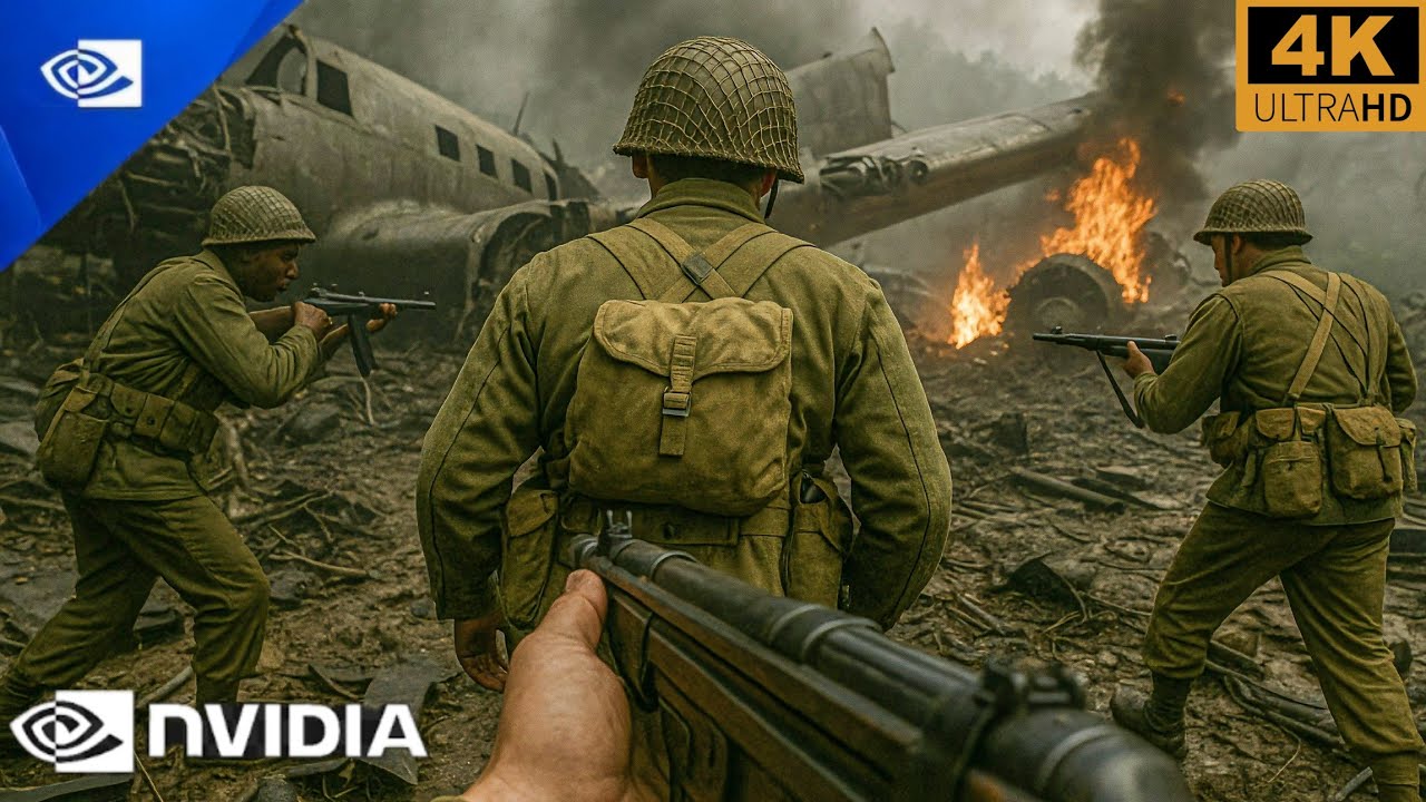 CRASH LANDED IN THE JUNGLE | REALISTIC ULTRA GRAPHICS GAMEPLAY [4K60FPS ...