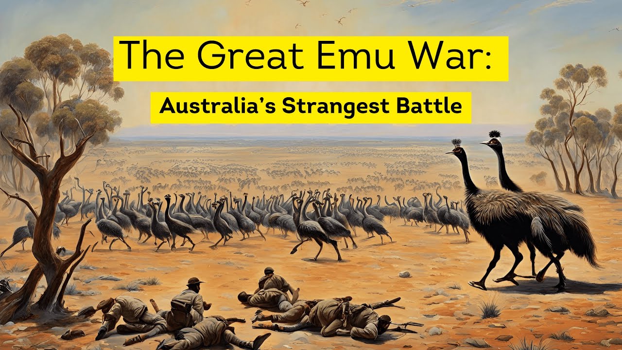 The Great Emu War: Australia’s Strangest Battle - YouTube