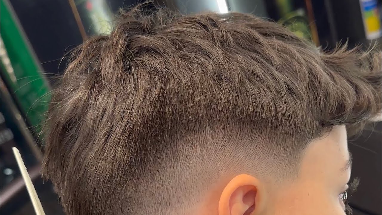 Como fazer mid fade degrade fácil! Passo a passo de um fade fácil de ...