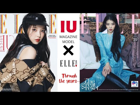#IU #elleiu #Elle [IU x Elle] Magazine covers through the years