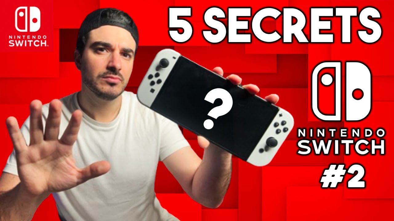 5 nouveaux SECRETS CACHÉS sur la NINTENDO SWITCH ! - YouTube