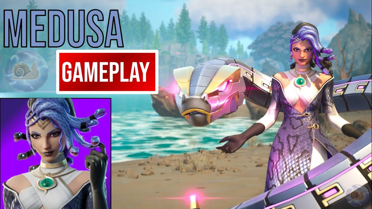New Medusa Skin Gameplay (Fortnite Battle Royale) - YouTube
