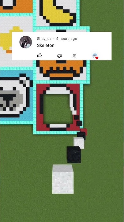 Minecraft Falling Pixel Art Skeleton Shorts Minecraft Skeleton Youtube