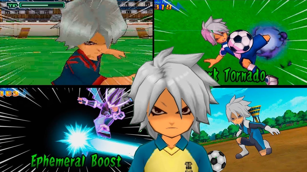 Yamino Kageto (Shadow Cimmerian) | All Hissatsu Techniques | Inazuma ...