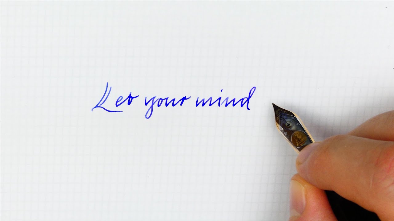 Unforgettable quote by Napoleon Hill| Pelikan M1000 | English Cursive ...