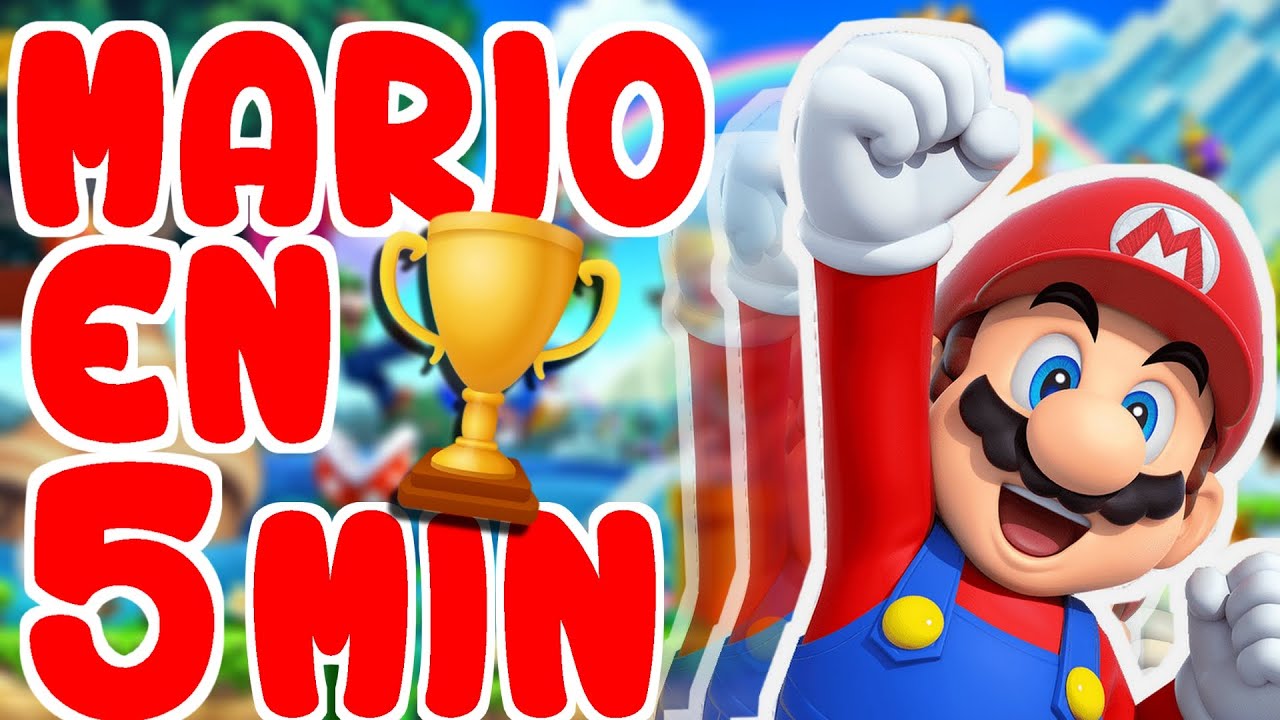 Super Mario bros fini en 4min !😱 - YouTube