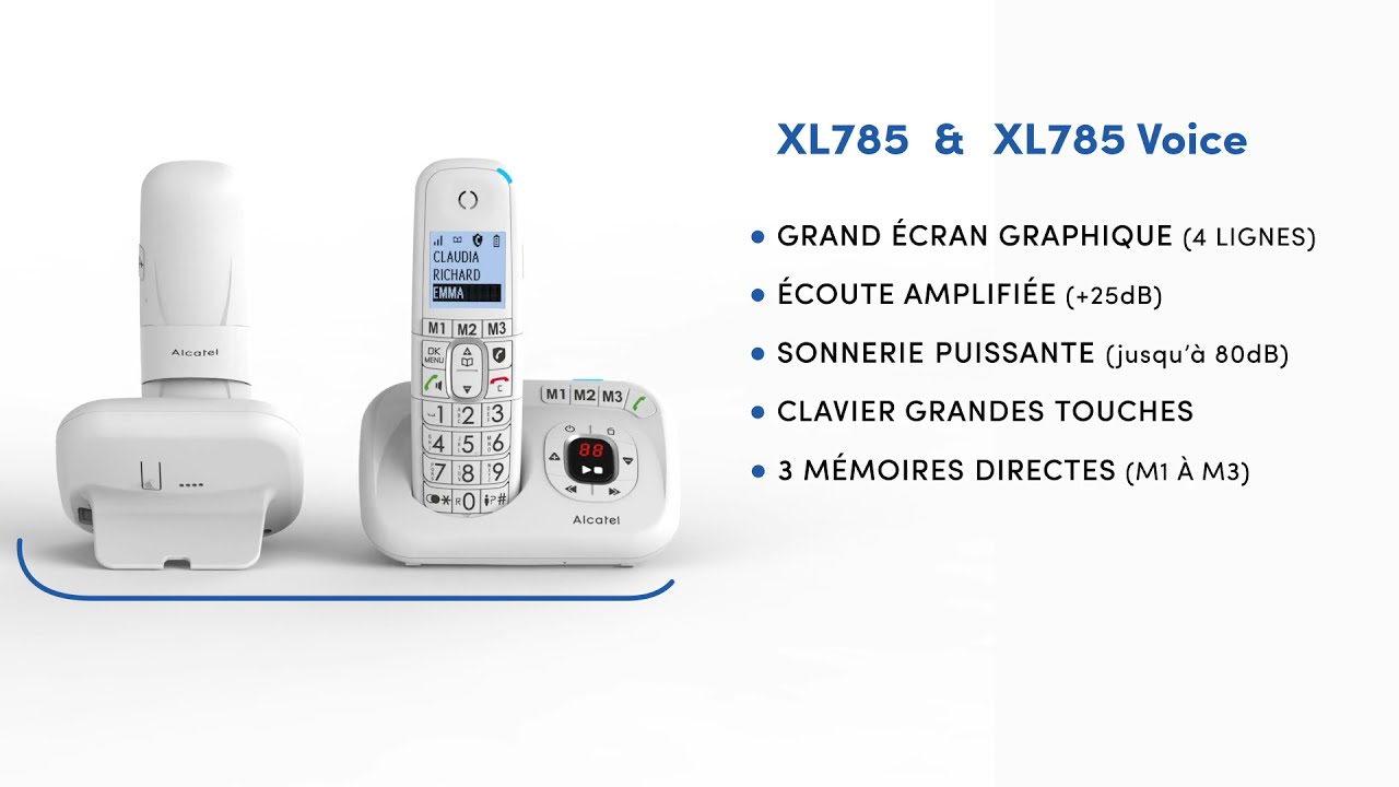 Alcatel XL785 Gamme (français) - YouTube