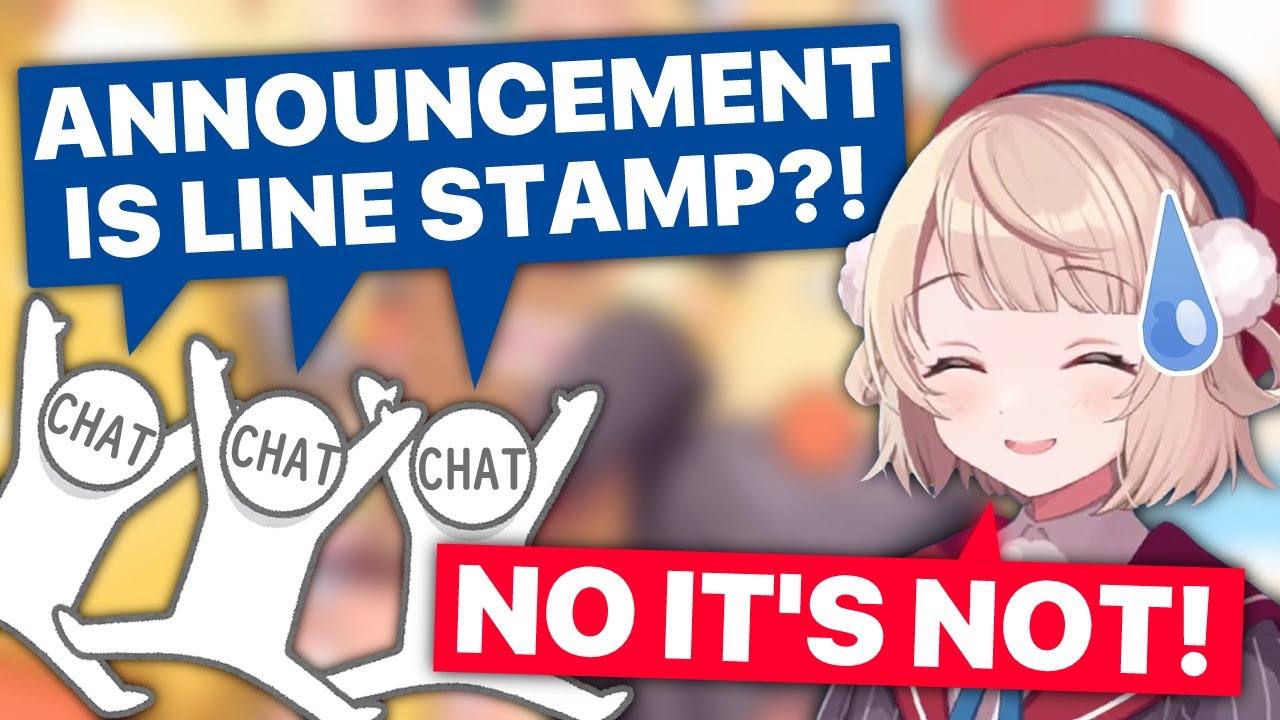 The Announcement Is Not Line Stamps! (Shigure Ui) [Eng Subs] - YouTube
